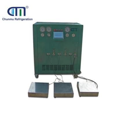 China R407C/R410A/R134A Freon-Gas-Füllmaschine Kühlmittel Split-Füllsystem CM20A Kühlmittel-Lademaschine zu verkaufen