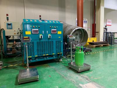 Chine Machine de remplissage de cylindres CM20A, sous-emballage de réfrigérant, machine de chargement pour réservoir ISO à vendre