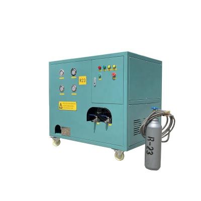 中国 R23 冷却剤回収システム 高圧冷却剤回収 リサイクル 冷却機の充電機 販売のため