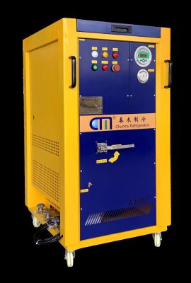 China Explosionssichere Kältemitteldampf ISO-Rückgewinnungssystem für den Tank AC-Gaslademaschine R32 R290 ATEX-Rückgewinnungsmaschine zu verkaufen