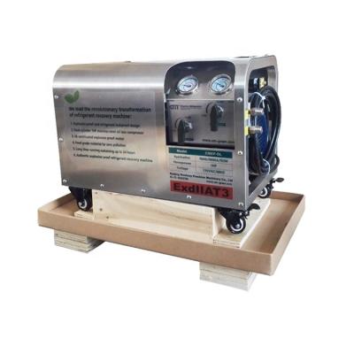 China Máquina de recuperação e recarga de ar condicionado de alta velocidade r1234yf r134a Unidade de recuperação de refrigerante à venda