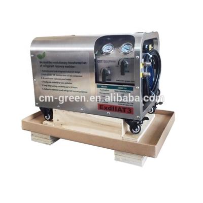 China Máquina de recuperação e recarga de ar condicionado de alta velocidade r1234yf r134a Unidade de recuperação de refrigerante à venda