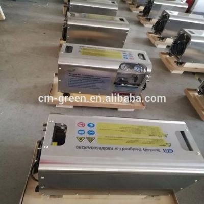 China Máquina de recuperação e recarga de ar condicionado de alta velocidade r1234yf r134a Unidade de recuperação de refrigerante à venda