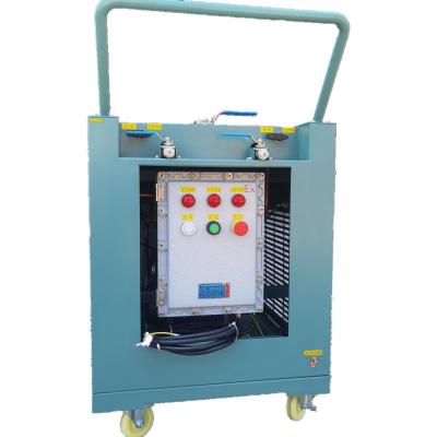 中国 ATEX認証 3HP オイルマイナス冷却剤回収ユニット エアコン A/C 防爆回収充電機 販売のため