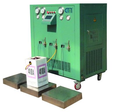 中国 3段階のR404a冷媒補給機 フレオン分割充電ステーション 多局復元充電機 販売のため