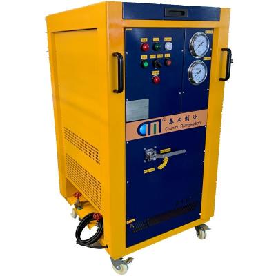 중국 탄화수소 냉각물 회수 기계 ac 가스 충전 기계 R600a 4HP 회수 시스템 판매용