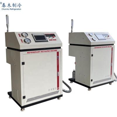 China R134a R22 Máquina de llenado de refrigerante con presión de aire comprimido de 0,5 a 0,7 MPa en venta