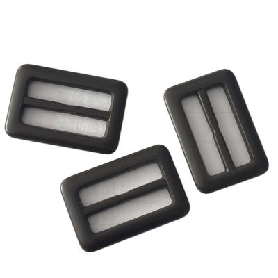 China Laagbovenkleding 2 Donkergroene Gespen 18*14mm van de Gatenpolyester Te koop