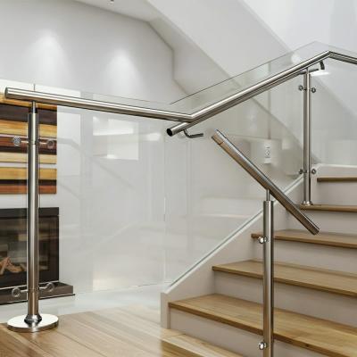 Chine Premium Stainless Steel Handrails with Polished Finish for Glass Railings à vendre