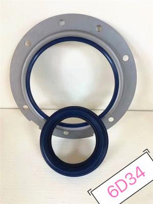 China motor de Front Oil Seal For Excavator del cigüeñal de 6D108 S6K 6D34 6D31 6D95 en venta