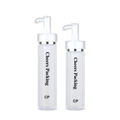 중국 140ML PET 화장품 병 로션, 펌프와 함께 에센셜 오일 소매 PET 화장품 병 판매용