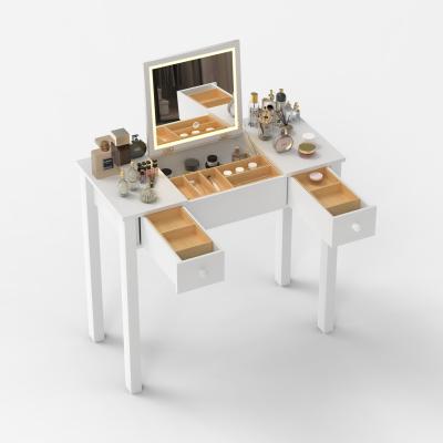 Китай LED light Makeup Dressing Tables E1 With Mirror продается
