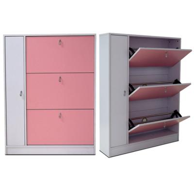 Cina Il MDF regolabile di stoccaggio rosa dell'ombrello ha rispecchiato il Governo della scarpa in vendita