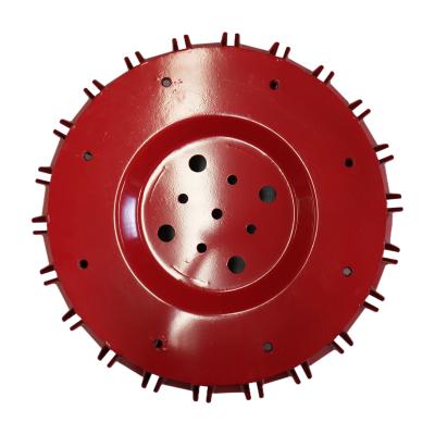 China Zoomlion Heavy Industry Compatible Double-Layer Concave Sweeping Disks – Red for Road Surface Cleaning (Sanitation Vehicle Use) for sale