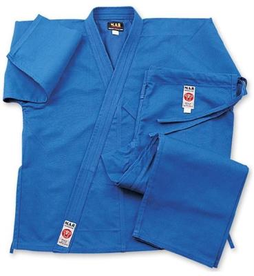 Cina Uniforme leggera blu di karatè di GI, vita elastica con il cordone in vendita