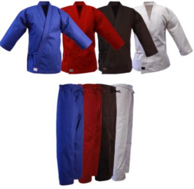 Cina Uniforme rossa, blu, nera, bianca di karatè di Sean Connery dei vestiti di Kendo in vendita