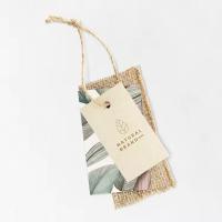 Quality Anti Counterfeit Personalized Clothing Labels Wood Kraft Leather Custom Hang Tags For Clothing for sale