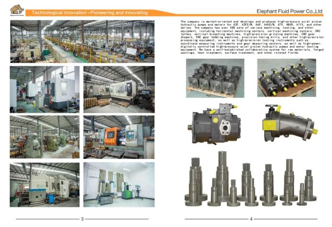 REXROTH A11VO series hydraulic pump components