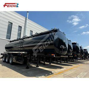 China High Quality 3 Axles Petrol Oil Fuel Tanker Semi Trailer 45000 50000 Liters Gasoline Aluminum Fuel Transport Tank Trailer for Sale for sale