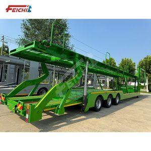 China Feichi Brand Heavy Duty 2 Floors Car Hauling Trailer Support Customization 8 SUV Race Cars Trailer Transport Auto Car Trailer for sale