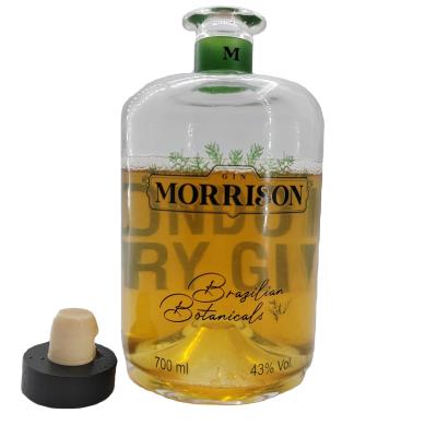 China 375 ml 500 ml 750 ml leere Glasflaschen für Alkohol Wein Gin Whisky Wodka Spirituosen zu verkaufen