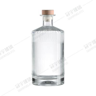 China Spraykappe Glasflasche 200 ml 250 ml 500 ml 700 ml 1000 ml für Wein Whisky Brandy Tequila Gin zu verkaufen