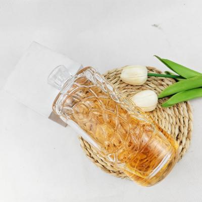 Cina Forma di moda Super Flint Brandy Spirits Vuoto Bianco Liquore Bottiglia di vetro Vodka Square in vendita