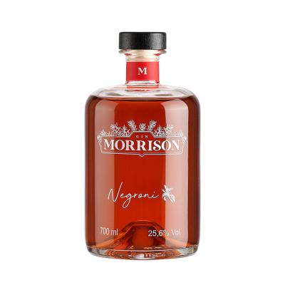 Cina Bottiglie di vetro a colori personalizzate per vodka whisky rum 200ml 375ml 500ml 700ml 750ml 1000ml in vendita