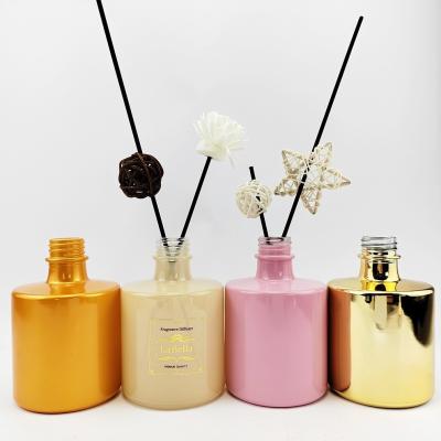 Cina Scelta del cliente Bottiglia diffusore in vetro trasparente a canna Logo accettabile 100ml 150ml 200ml in vendita