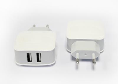 Cina 2.1A digiunano adattatore di potenza europea di viaggio della tassa per il cellulare di prodotti elettronici di consumo in vendita