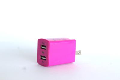 Cina L'UL ha certificato la porta USB doppia universale dell'adattatore 2.4A 24W del caricatore della parete per gli Stati Uniti UE in vendita