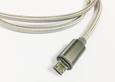 Cina L'alta lucentezza del micro/tipo-c/fulmine ha intrecciato l'illuminazione del cavo di USB per il iphone Samsung in vendita