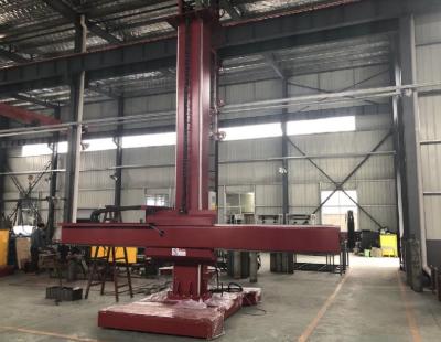 Cina Asta manuale della colonna della saldatura di rotazione, saldatrice dell'asta della colonna 80kg 120mm-1000mm in vendita