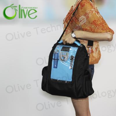 China Mini portable con el concentrador de la batería y del oxígeno del bolso en venta