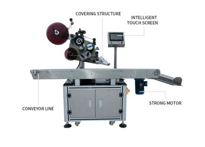 Cina etichettatrice 1250w 200kg dell'autoadesivo automatico della bottiglia di 1mm in vendita