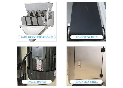 중국 설탕에 의하여 자동화되는 병 충전물 기계 입자 30L 4 맨 위 선형 계량기 판매용