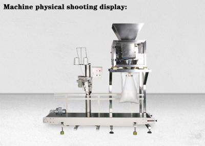 중국 10kg에서 50kg 자동적인 무게를 다는 패킹 가늠자 기계 열려있는 입 자루에 넣기 장비 판매용