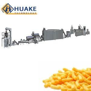 China Puffed Snack Corn Stick Making Machine Cereal Bar Extruded Processing Production Machine for sale