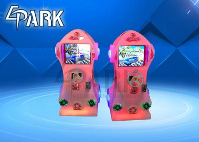 Chine Machine de jeu de courses d'automobiles d'enfants d'amusement avec la structure d'acier allié à vendre