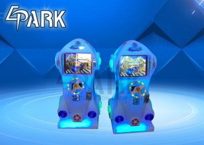 Chine Machine de jeu de courses d'automobiles d'enfants d'amusement avec la structure d'acier allié à vendre