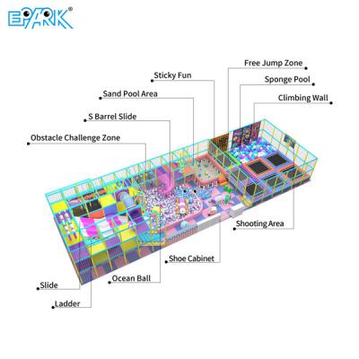 Cina Macchine controllate del gioco di divertimento della leva di comando di Parkour del sottopassaggio dello spingitoio della moneta dei bambini in vendita