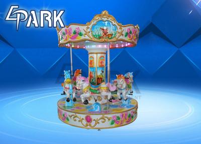 중국 동전에 의하여 운영하는 전기 복수 경기자 kiddie 탐 EPARK 섬유유리 funfair 오락 회전 목마 판매용
