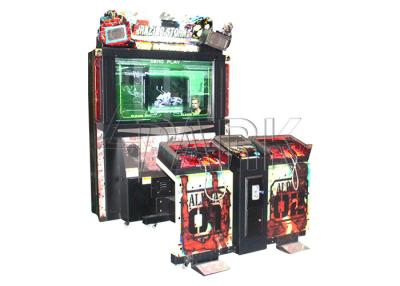 중국 기계설비 물자 1을 위한 파괴 폭풍 총격사건 게임 시뮬레이터 - 2명의 선수는 운영한 아케이드 기계를 화폐로 주조합니다 판매용