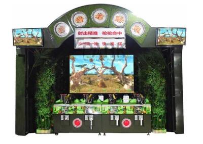 중국 섬유유리 물자 내구재를 가진 아케이드 게임 기계를 쏴 4명의 선수 판매용