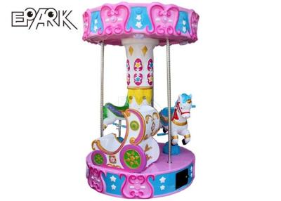 중국 Crown Carousel 3인용 회전목마 놀이공원 판매용