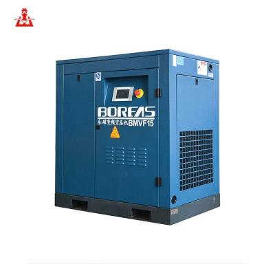 Cina Compressore d'aria rotatorio a magnete permanente dell'azionamento della vite di conversione di frequenza 20HP in vendita