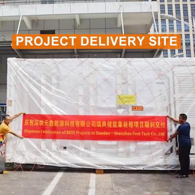 China Contenedor de almacenamiento de energía de paneles solares de alta tensión de 5 MW con monitoreo remoto en venta