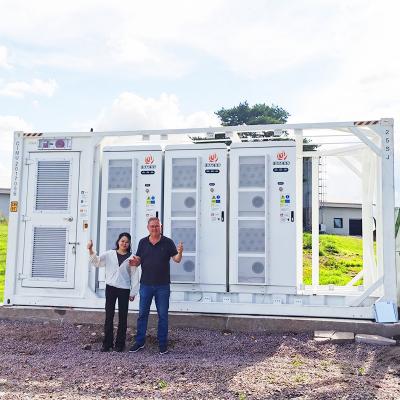 China Contenedor de almacenamiento de energía de paneles solares de alta tensión de 5 MW con monitoreo remoto en venta
