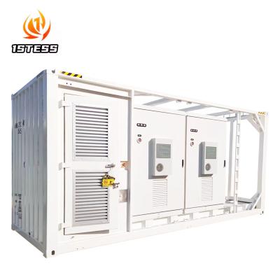 Chine Système de stockage d'énergie par batterie de 1 MW 2 MW Système de stockage d'énergie solaire de 20 pieds à vendre