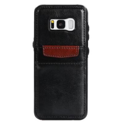 Cina Cuoio Samsung S8 di Crazy Horse più protezione anti- della sporcizia di funzione del portafoglio della copertura posteriore in vendita